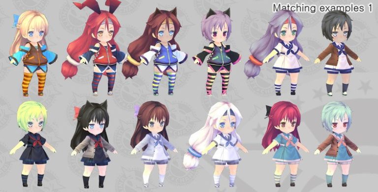 Unity：おすすめキャラクター13選（ちびキャラ女性編）、SDキャラ | Unity+AssetStoreおすすめ情報