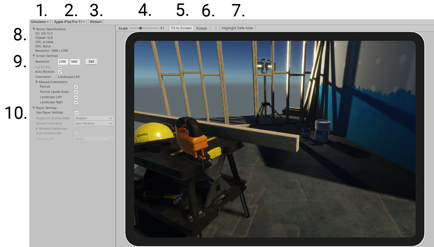Unityの新しいデバイス・シミュレータの使い方（Device Simulator ） | Unity+AssetStoreおすすめ情報