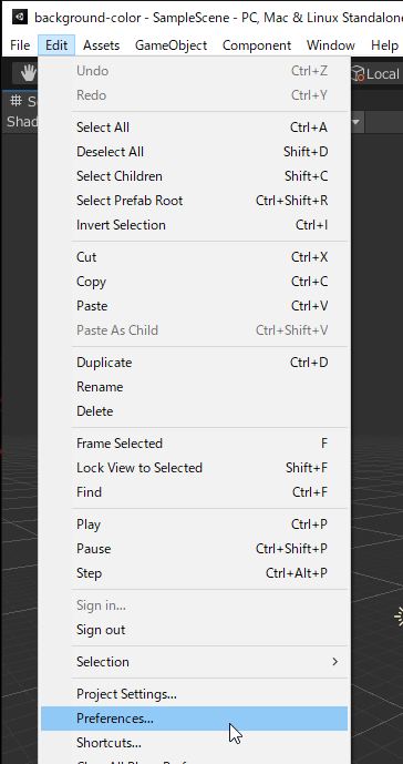 Unity：シーンビューの背景色を変更する | Unity+AssetStoreおすすめ情報